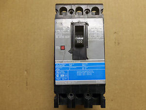 Siemens Ite Ed4 Ed43B100 100 Amp 3 Pole 480V Circuit Breaker Blue Grey ...