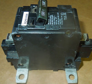 Siemens Mbk100A, Type:8681, 100A Main Breaker, Perfect, 2 Pole, 120 ...