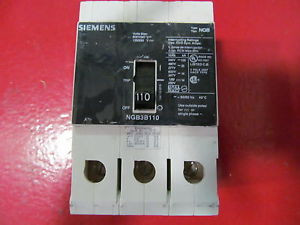 Siemens Ngb3B110 Circuit Breaker 110 Amp 3 Pole 600 V - SPW Industrial