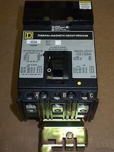 Square D Fa 3 Pole 100 Amp 600V Fa36100 Circuit Breaker - SPW Industrial