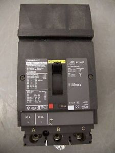 Square D Powerpact Circuit Breaker Cat Hja36050 50A/600V/3Pole - SPW ...