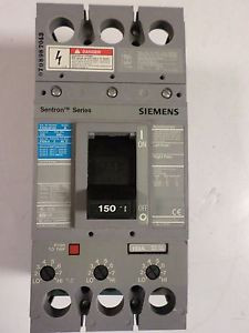 1 Siemens Sentron Series Fxd63B150 Circuit Breaker 150 Amp 3 Pole - SPW ...