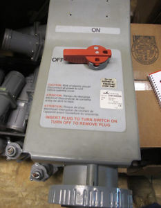 Crouse Hinds Ch5100Mi5W 5 Pole 100 A 347/600 V Mechanical Interlock Pin ...