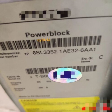 1Pc New 6Sl3352-1Ae32-6Aa1 - SPW Industrial