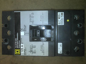 Square D 125 A 600 V Circuit Breaker - SPW Industrial