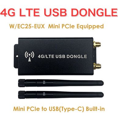 4G Lte Usb Dongle W/Sim Card Slot Mini Pcie Adapter For Wwan Ec25-Eux ...
