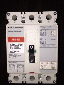 1 Hfd3050 Eaton Cutler Hammer 50Amp Circuit Breaker - SPW Industrial