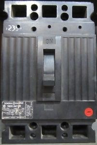 General Electric Ted134100 480 Vac 100 Amp 3 Pole Circuit Breaker - SPW ...