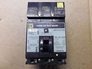 Square D Fh 3 Pole 70 Amp 600V Fh36070 Circuit Breaker Grey Label Tape ...