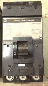 Square D 350 Amp Molded Case Circuit Breaker Lab36350 3 Pole Series 4 ...