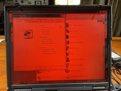 Vintage Ibm Think Pad 2647 With Windows - SPW Industrial