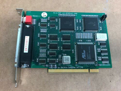 Decision Pci 8-Port Rs-422 Interface Card - SPW Industrial