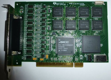 Quatech Esc-100D Rev E Pn 930-3012-01E Multiport Rs-232 Serial Pci ...