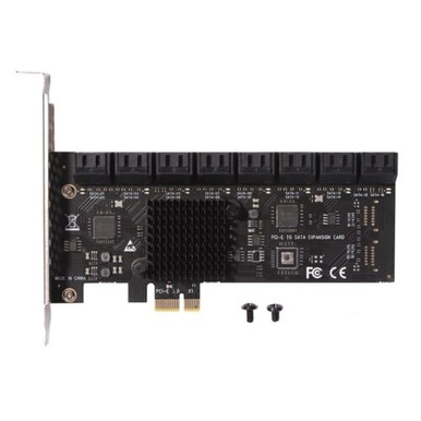 Pcie To Iii Controller Expansion Card 16-Port Pcie 1X To Adapter - SPW ...