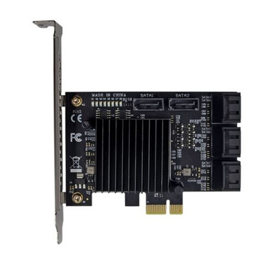 8 Ports To Pcie Expansion Card Pcie X1 Adapter Hard Disk Converter For ...