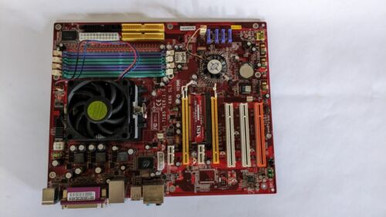 Msi Ms-7185 K8N Sli Motherboard V.1.0 With Processor And Heatsink - SPW ...
