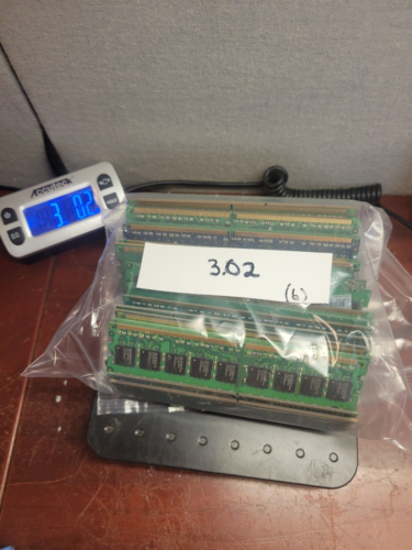 3 Lbs Computer Mix Memory Ram Gold Fingers For Scrap Gold Recovery Only ...