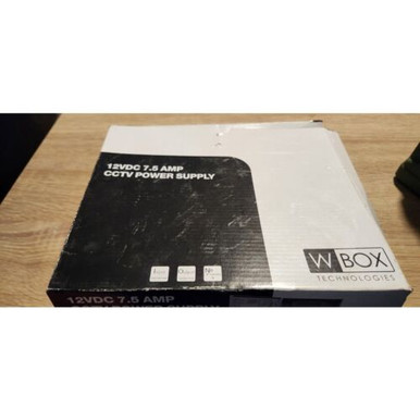Gss Wbox Technologies 12Vdc / 7.5Amp Cctv Power Supply Wall Mount Box ...