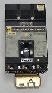 Square D Fa34060 60A 480V 3P I-Line Circuit Breaker - New Style Label ...