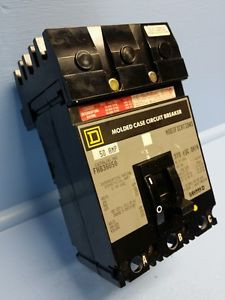 Square D I-Line Fhb36050 50 Amp Circuit Breaker 600V Fab Fh36050 Iline ...