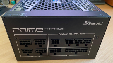 Seasonic Flagship Prime Titanium 650 Ssr-650Td Active Pfc 80 Plus ...