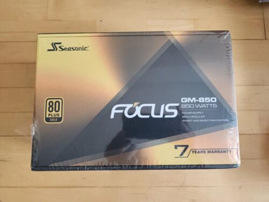 Seasonic Focus 850W 80 Plus Gold Semi-Modular Atx Gm-850 - SPW Industrial
