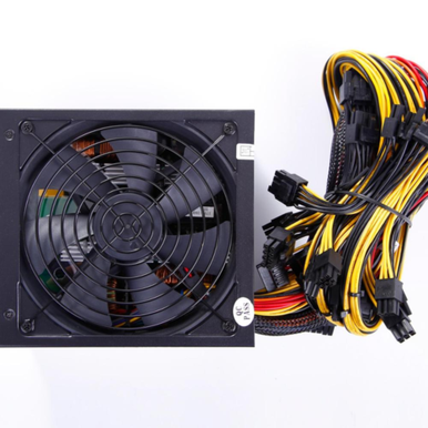 2000W Psu Pc Power Supply Computer Switching Rig 8 Gpu Atx 80 Plus Gold ...