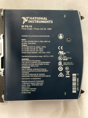 National Instruments Ni Ps-15, Power Supply, - SPW Industrial
