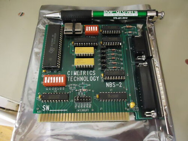 Brand New Cimetrics, Nbs-2, Isa Bus Interface Card - SPW Industrial