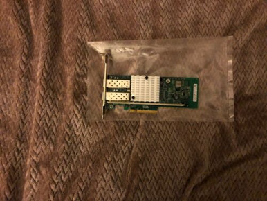 Intel 82599Es 10G Dual Port Sfp+ Ethernet Network Adapter Pcie X8 #37 ...