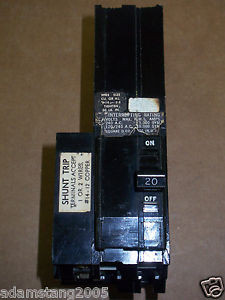 Square D Q1L 2 Pole 100 Amp 240V Q1L2100-1021 Shunt Circuit Breaker ...