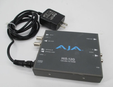 Aja Hi5-12G 12G-Sdi To Hdmi 2.0 Mini-Converter W/Power Supply - SPW ...