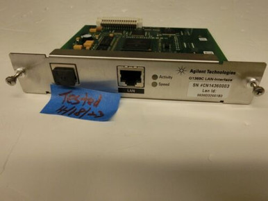 Agilent Hp G1369C Lan Card 6850 6890 Gc 1100 1200 Lc 8453 8454 Uv/Vis ...