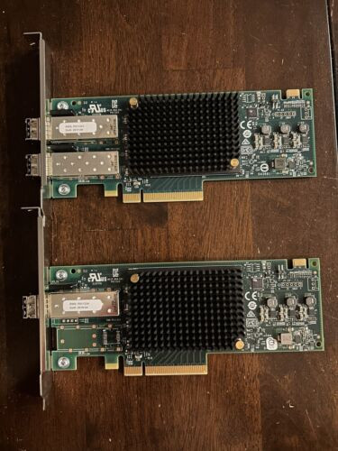 Atto 32G Fiber Channel Cards. One Dual Port. One Single Port. - SPW ...