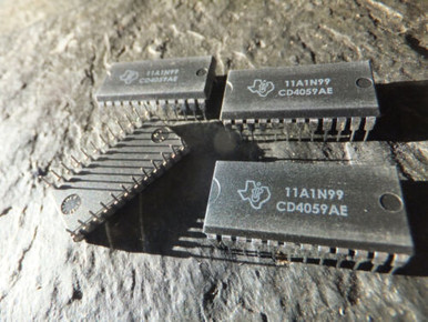 15 Ti Cd4059Ae Counter Ic Divide-By-N 1 Element 16 Bit Positive Edge 24 ...