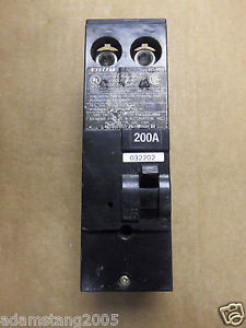Murry Md-Htr Md2200Htr 2 Pole 200 Amp Circuit Breaker Chipped - SPW ...