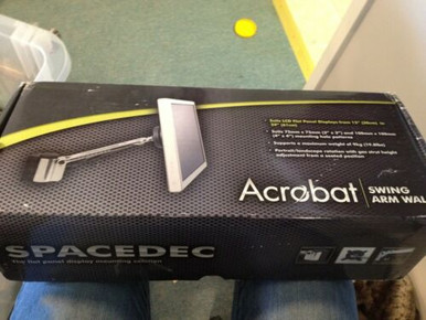 Spacedec Flat Panel Display Mounting Solution. Swing Arm Wall For 12 ...