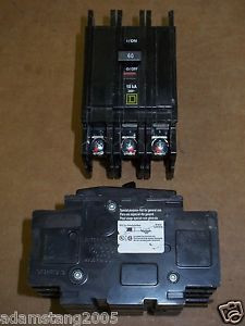 Square D Qou 3 Pole 60 Amp 240V 10Ka Qou3605273 Circuit Breaker Qou360 ...
