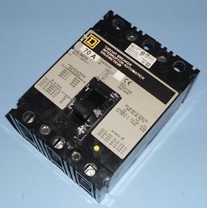 Square D 70A Circuit Breaker Fhl36070 - SPW Industrial