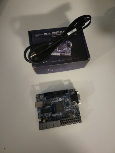 Intel Terasic De10-Lite Altera Max 10 Based Fpga Board, Sealed ...