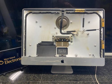 Apple Imac 27" Late 2012 A1419 Emc 2546 Rear Case Housing Shell Body ...
