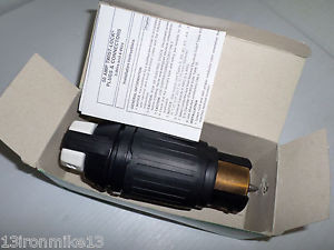 New Hubbell/Bryant Cs8364C 50-Amp Twist Lock Connector 50A 3P 4W 250Vac ...