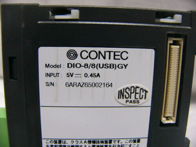 Contec Dio 8 8 (Usb)Gy Isolated Usb Digital Input Output - SPW Industrial