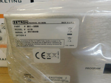 Zetron 901-9306 Model 4118 Dispatch Console Csq - SPW Industrial