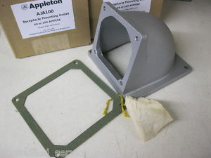 Appleton Aja100 Receptacle Mounting Unilet 60 & 100 Amp Back Box ...