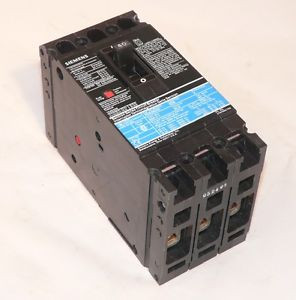 Used Siemens Ed63B050 Circuit Breaker 3 Pole 50 Amp 600 Volt - SPW ...