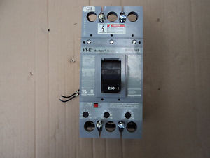 Siemens Ite Sentron Breaker 250 Amp Max 600Vac With 240V Shunt Trip ...