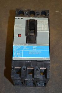 Siemens Sentron Series Circuit Breaker Ed43B100 100A 480V 3P 1 Year ...