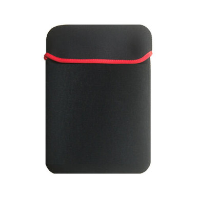 12" Neoprene Logo Case - Black-Red (100 Pack) - SPW Industrial