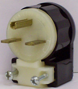 10 Leviton 15A Angle Plug 5666-Ca - SPW Industrial